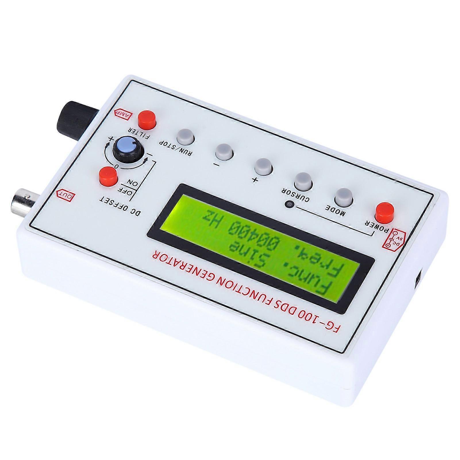 FG?100 DDS Function Generator Sine Frequency 1HZ?500KHz Counter Signal ...