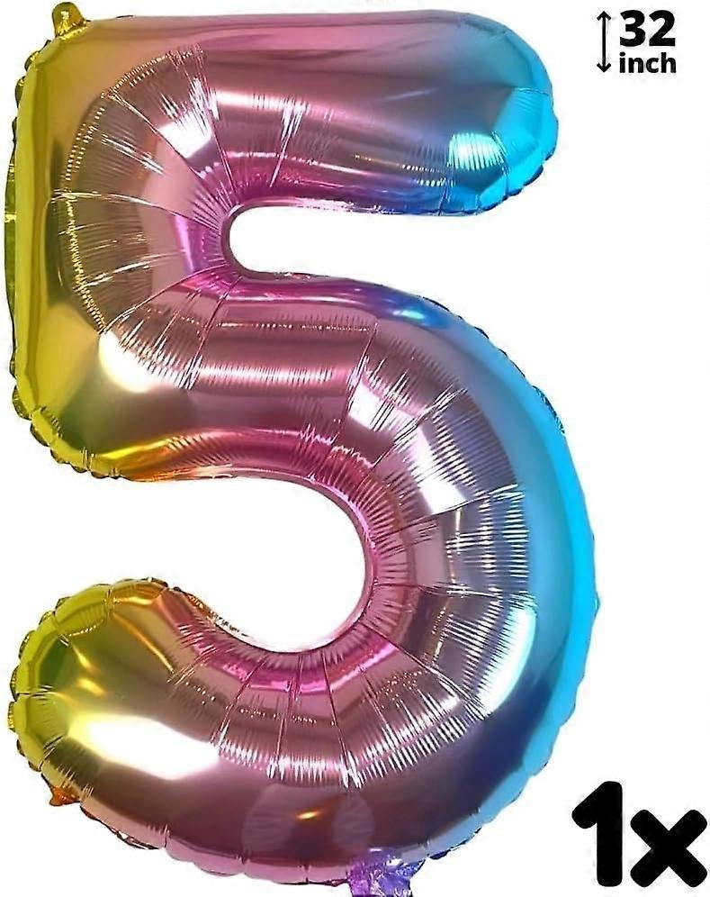 Butterfly Balloon Birthday Decoration 5 Years Set - Butterfly Balloons ...