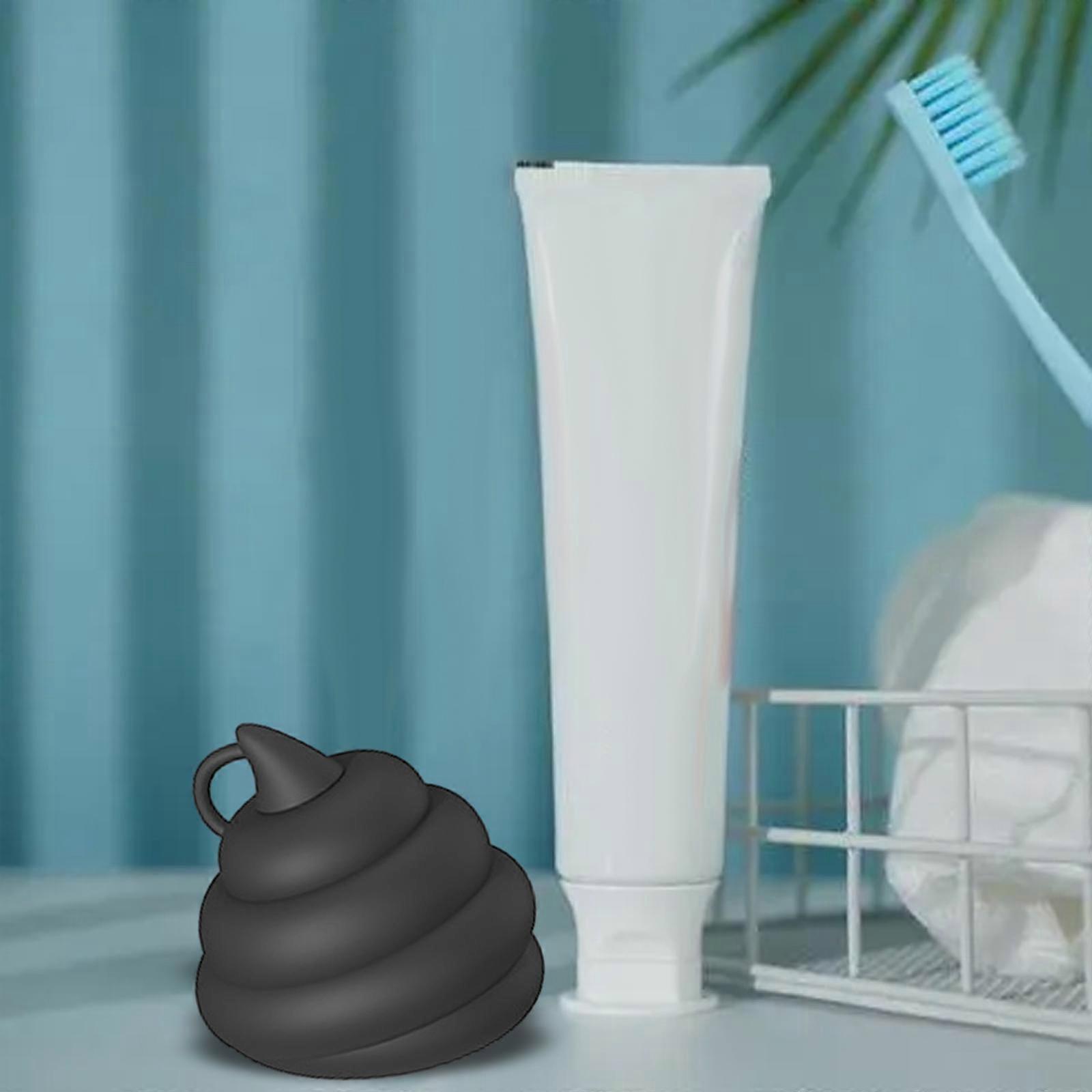 Toothpaste Topper Pooping Toothpaste Cap Trick Props Reusable Funny ...