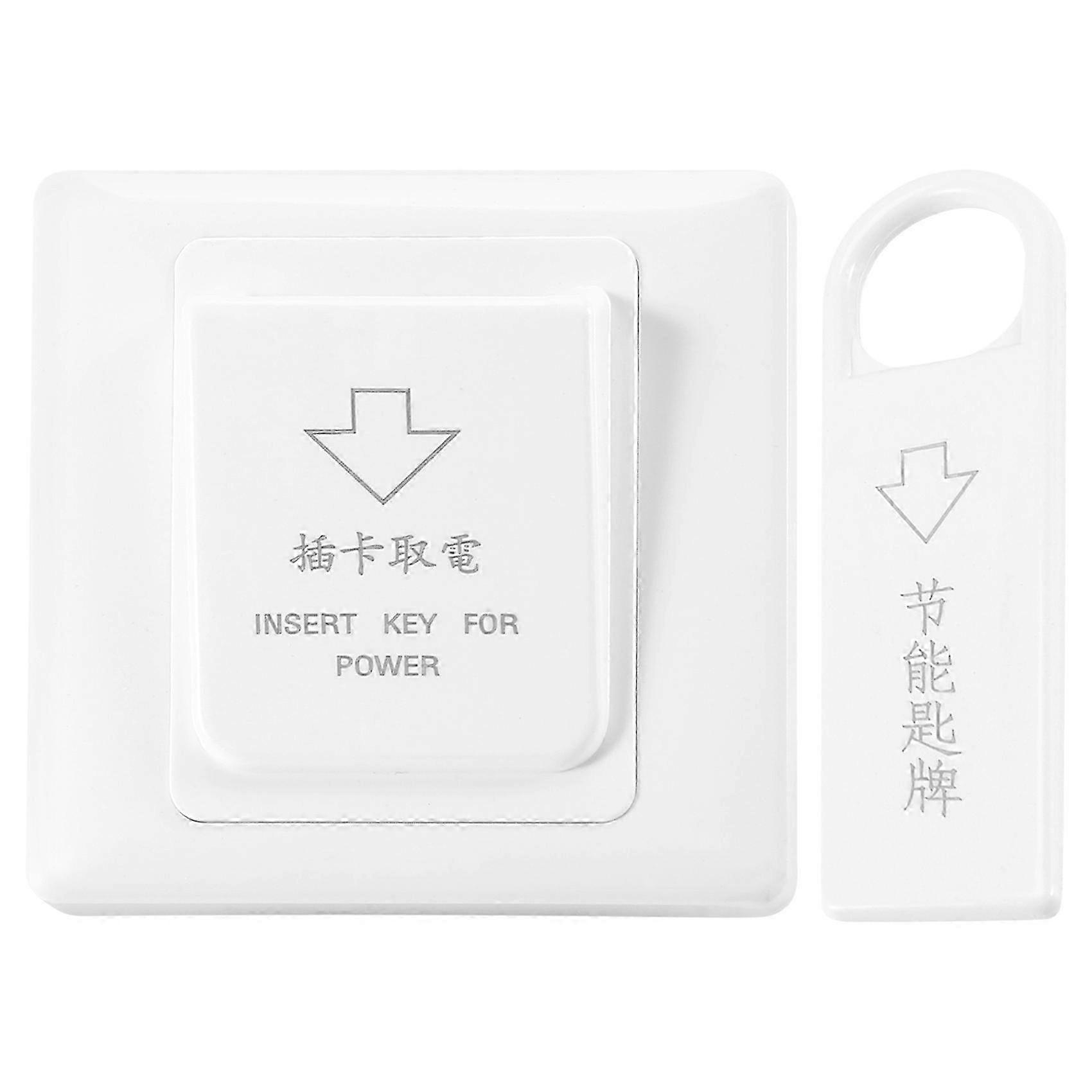 High Grade Hotel Magnetic Card Switch Energy Saving Switch Insert Key ...