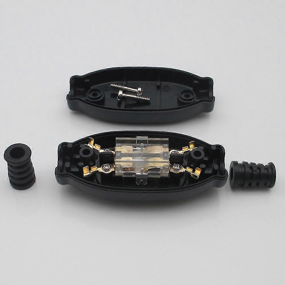 3a 250v 8mm Waterproof In Line Switch Cord Switch Ip65 Round Wire Silver Contact Double Cut ...