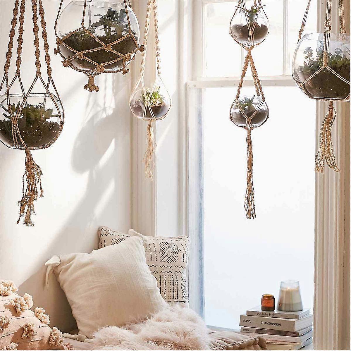 Macrame Cotton Rope 4mm, 100m Cotton Yarn,100% Natural Macrame Yarn ...