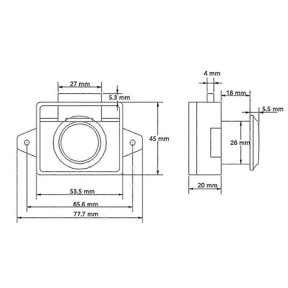 Push Button Latch Push Door Lock Latch Kit 5 Pcs Keyless Compatible ...