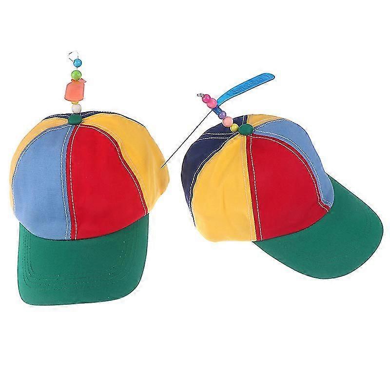 Adult/children Helicopter Propeller Baseball Caps Colorful Patchwork ...
