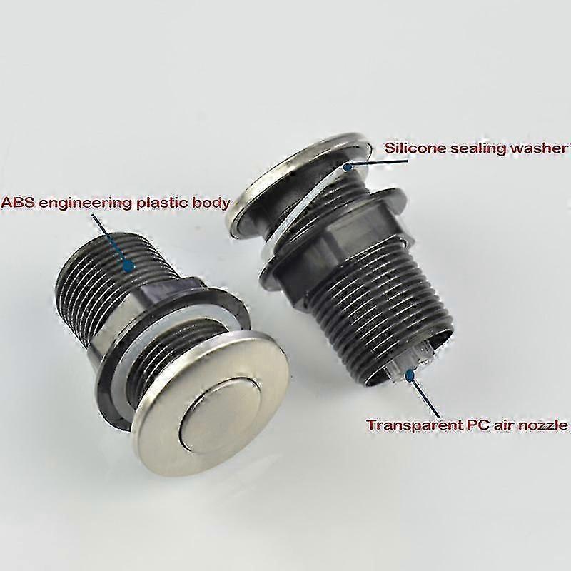 Garbage Disposal Air Switch Sink Top Food Waste Disposer Push Button ...