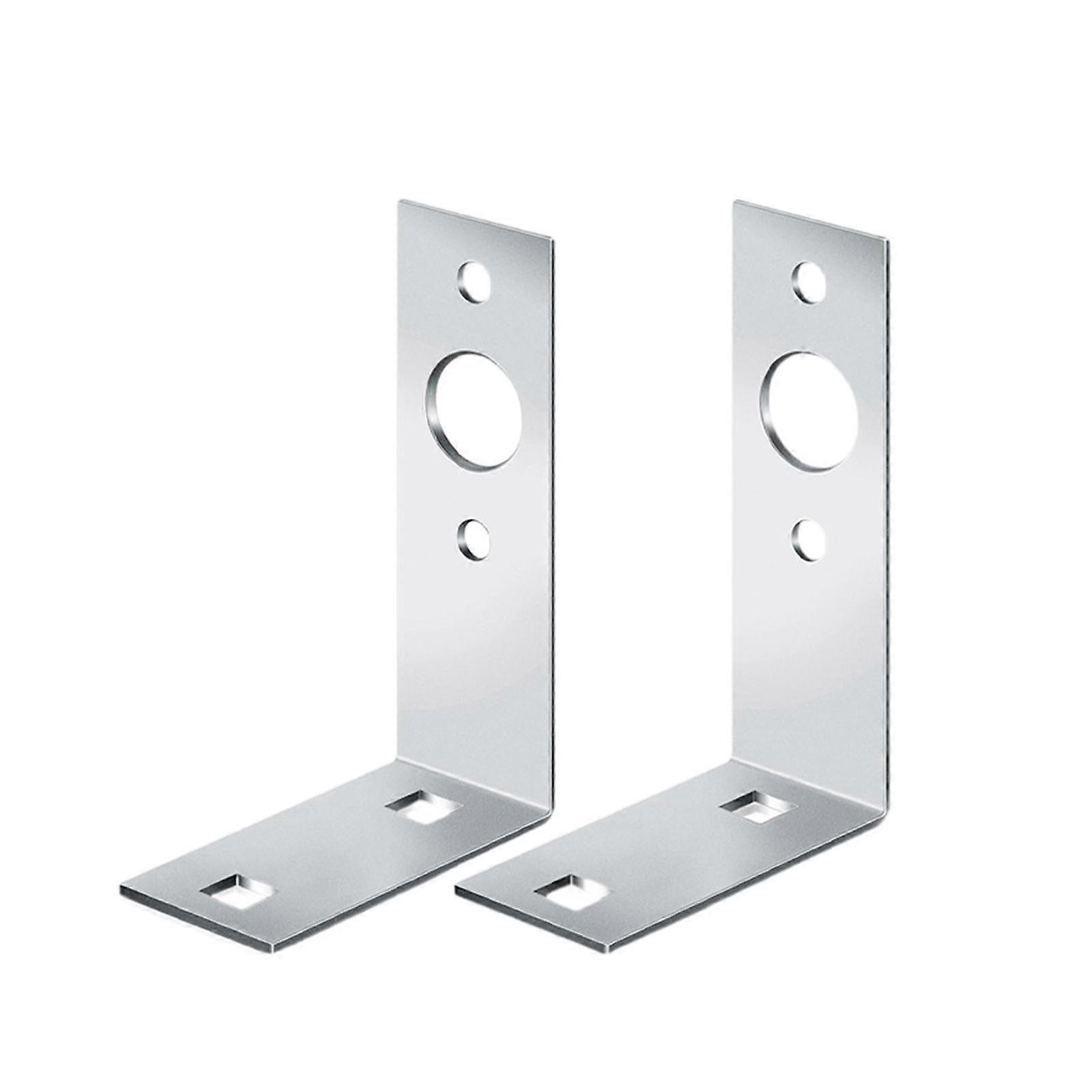 2x Trailer Light Brackets L Shape Parts Pre Drilled Hole Fit Most ...