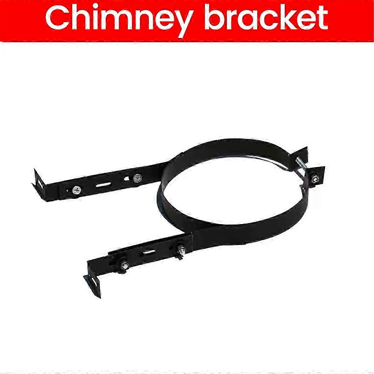 Chimney Pipe Holder Bracket 15CM Stainless Steel Adjustable Wall ...