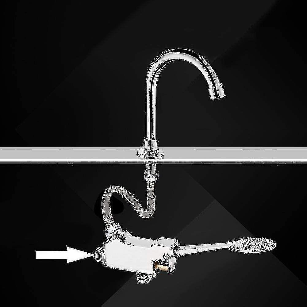 Foot Pedal Faucet Bathroom Sink Faucet Set Medical Laboratory Foot ...