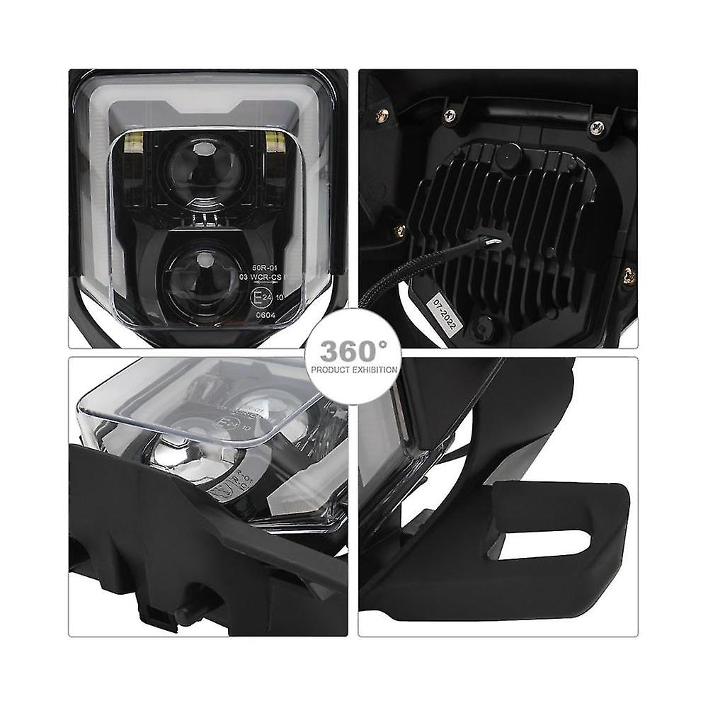 Motorcycle Headlight For 125 250 300 501 Supermoto 250i 300i Fe250 ...