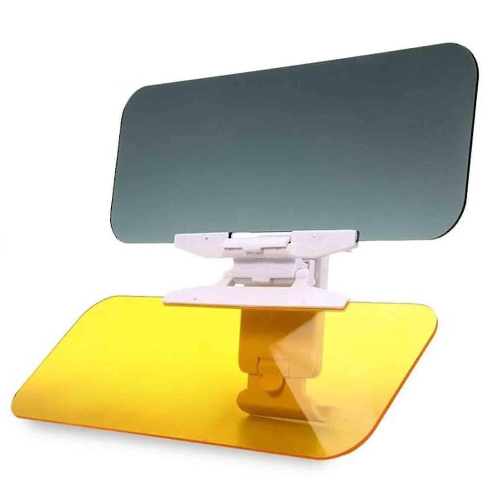Car Sun Visor Anti-Glare Mirror,-SDR 2 in 1 Car Anti-Glare Sun Visor ...