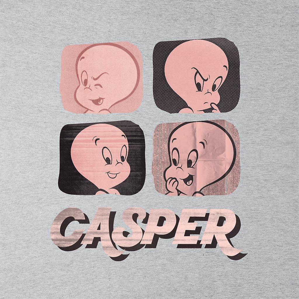 Casper The Friendly Ghost Facial Expressions Men's Varsity Jacket ...