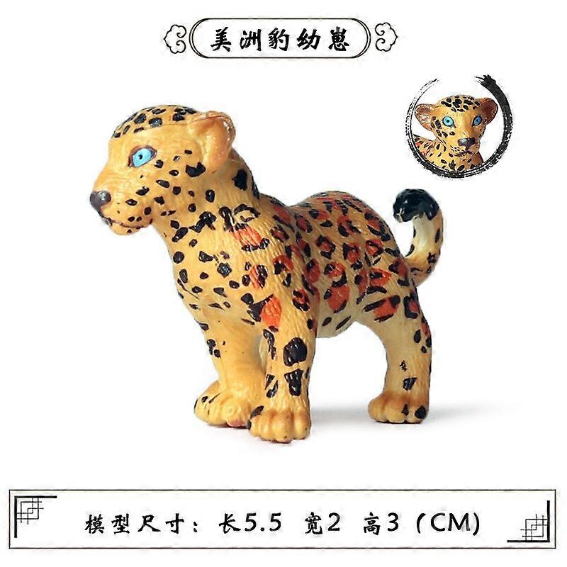Cheetah Animals Model Action Figure Simulation Wild Animal Action ...