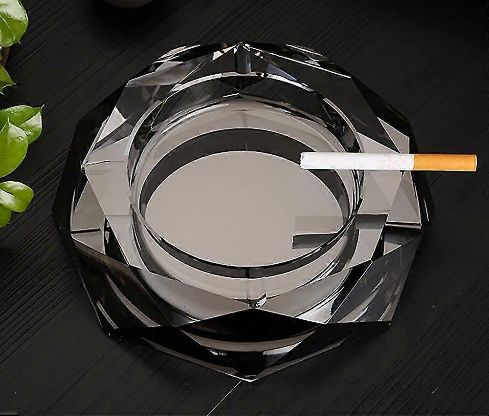 Piao Ashtray, Crystal Ash Tray Holder For Home Office Tabletop ...