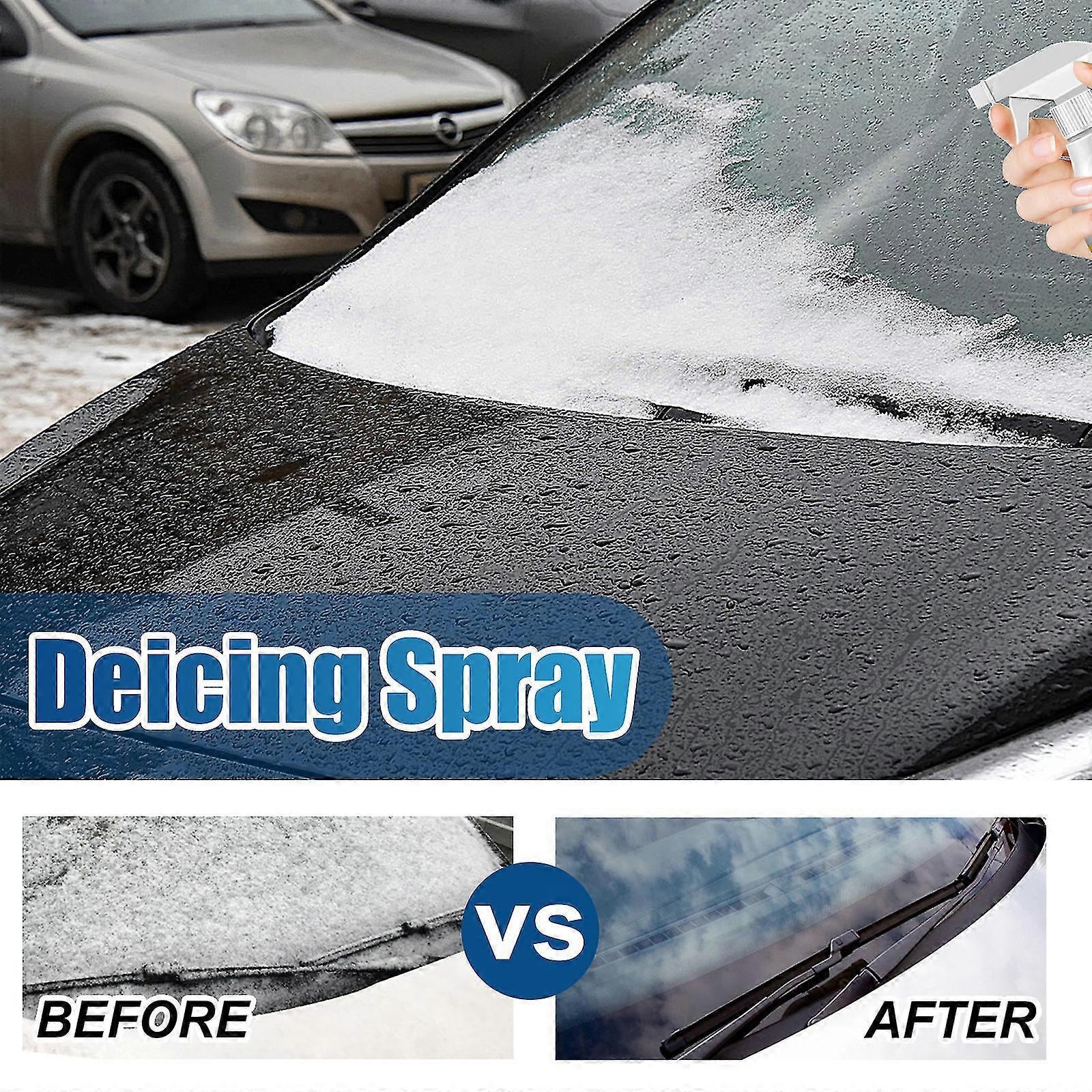 Deicer Spray For Car Windshield, Snow Melting Spray Car Windshield ...