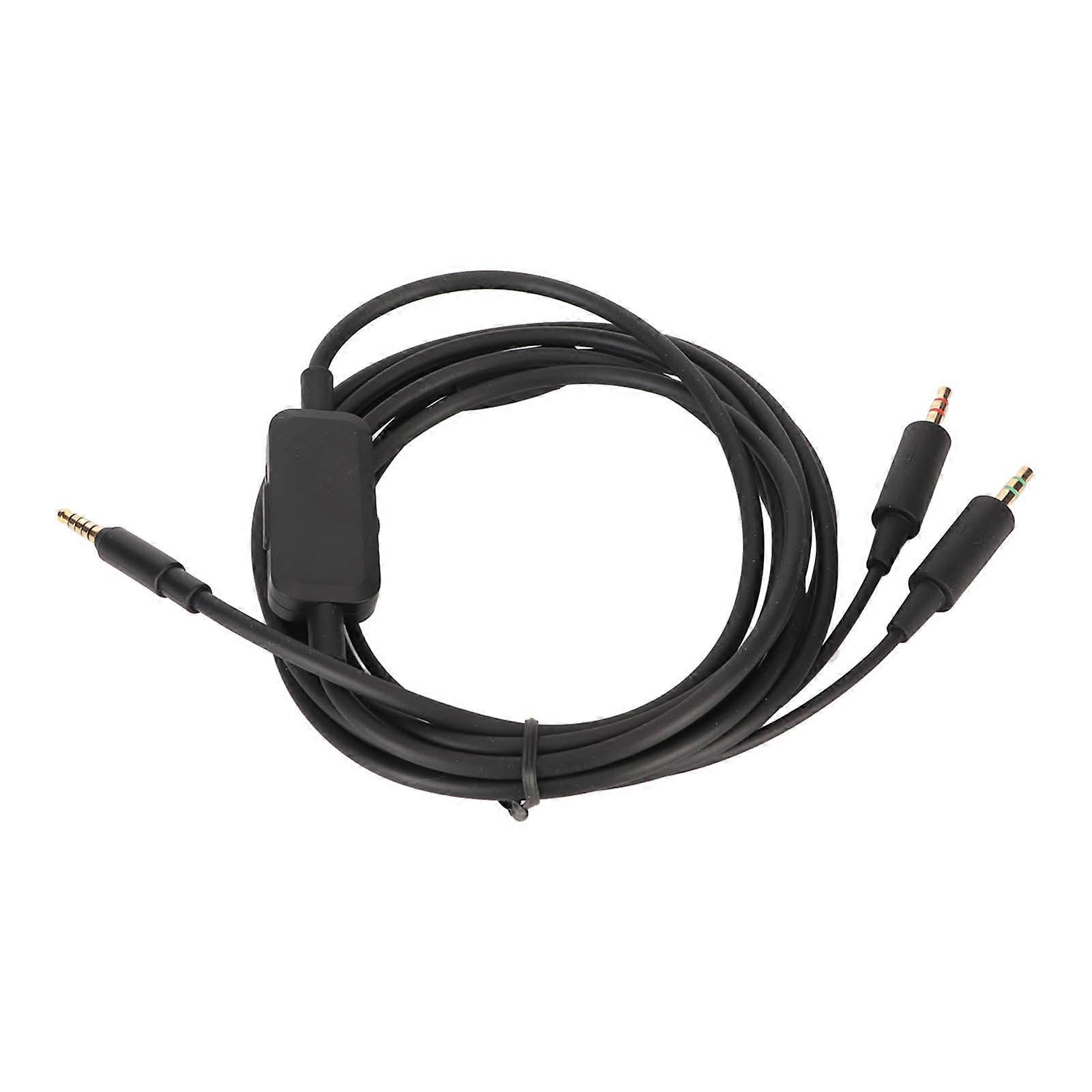 Replacement Headphone Cable 3.5mm Volume Control Sound Cable Compatible ...