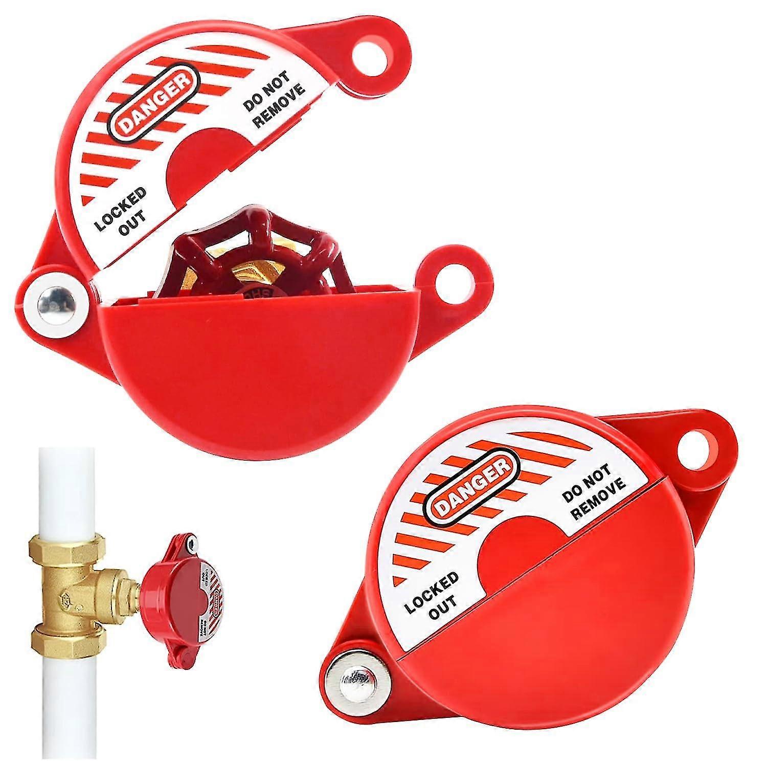 2pcs Gate Valve Lockout Suited For 1to2-1/2"gate Valve Handles Gate ...