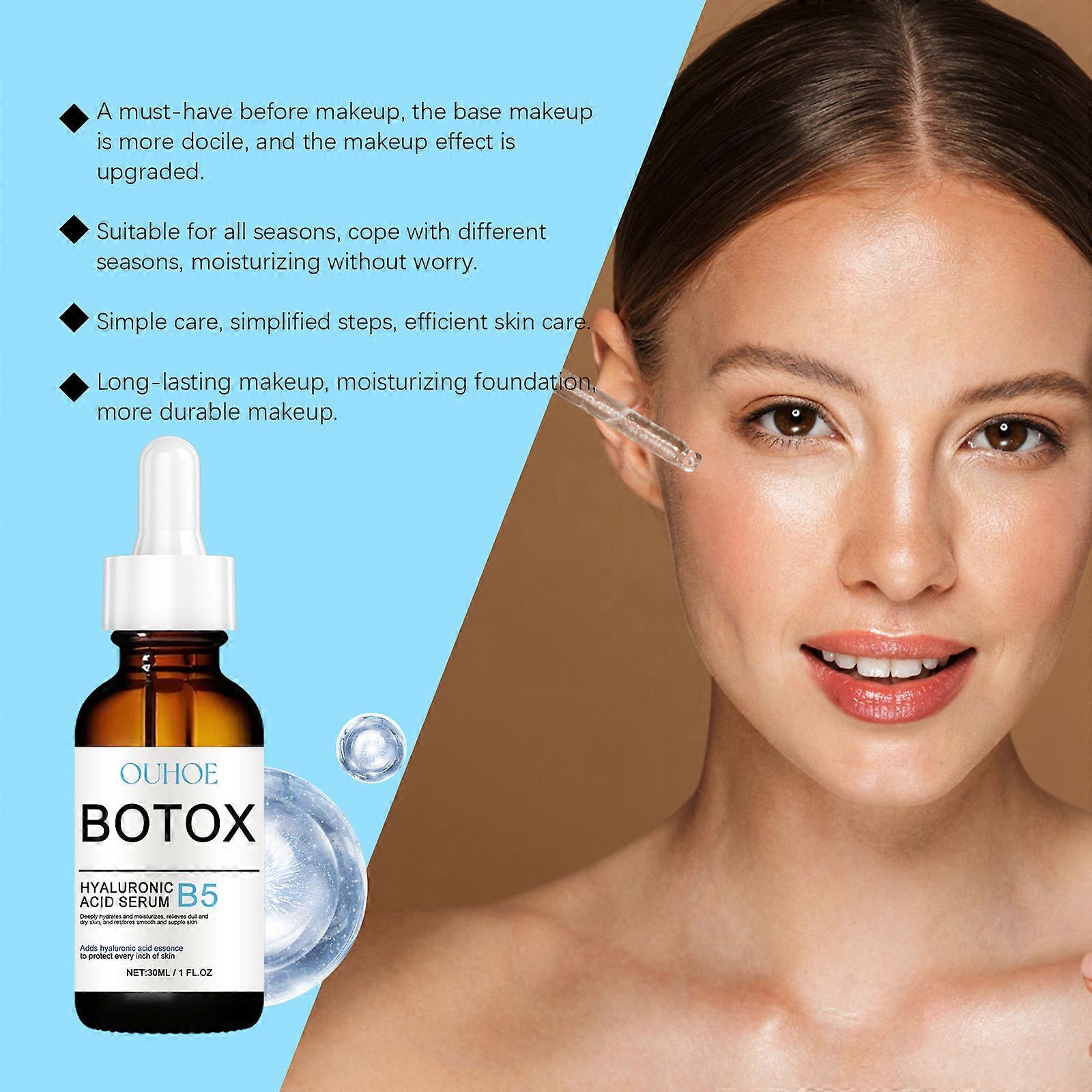 Hyaluronic Acid Serum B5, Hyaluronic Acid Serum for Face with Vitamin ...