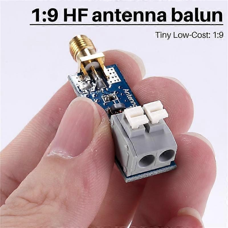 1:9 HF Antenna Balun One Nine: Tiny Low-Cost 1:9 Balun Frequency Band ...
