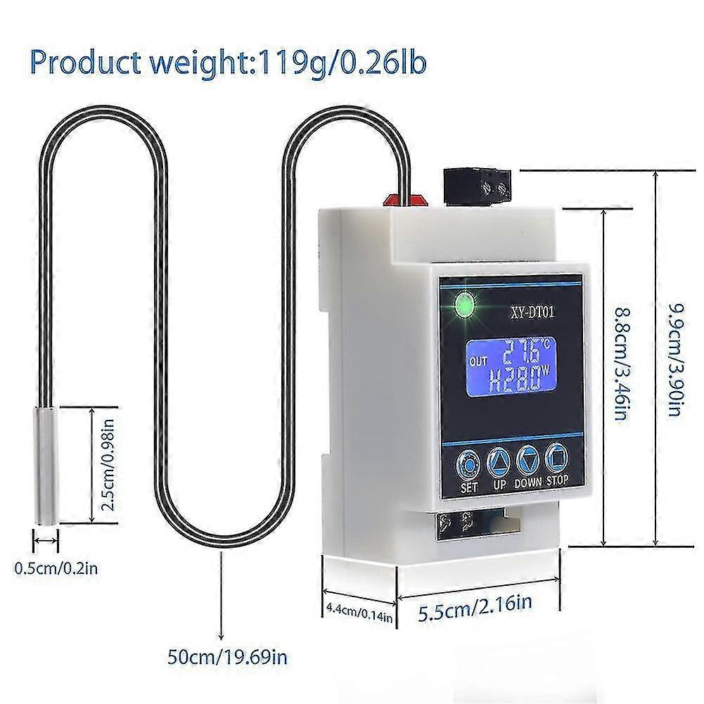 Xy-dt01 Digital Temperature Controller -40-110c Digital -digital Thermostat With Lcd Display And ...