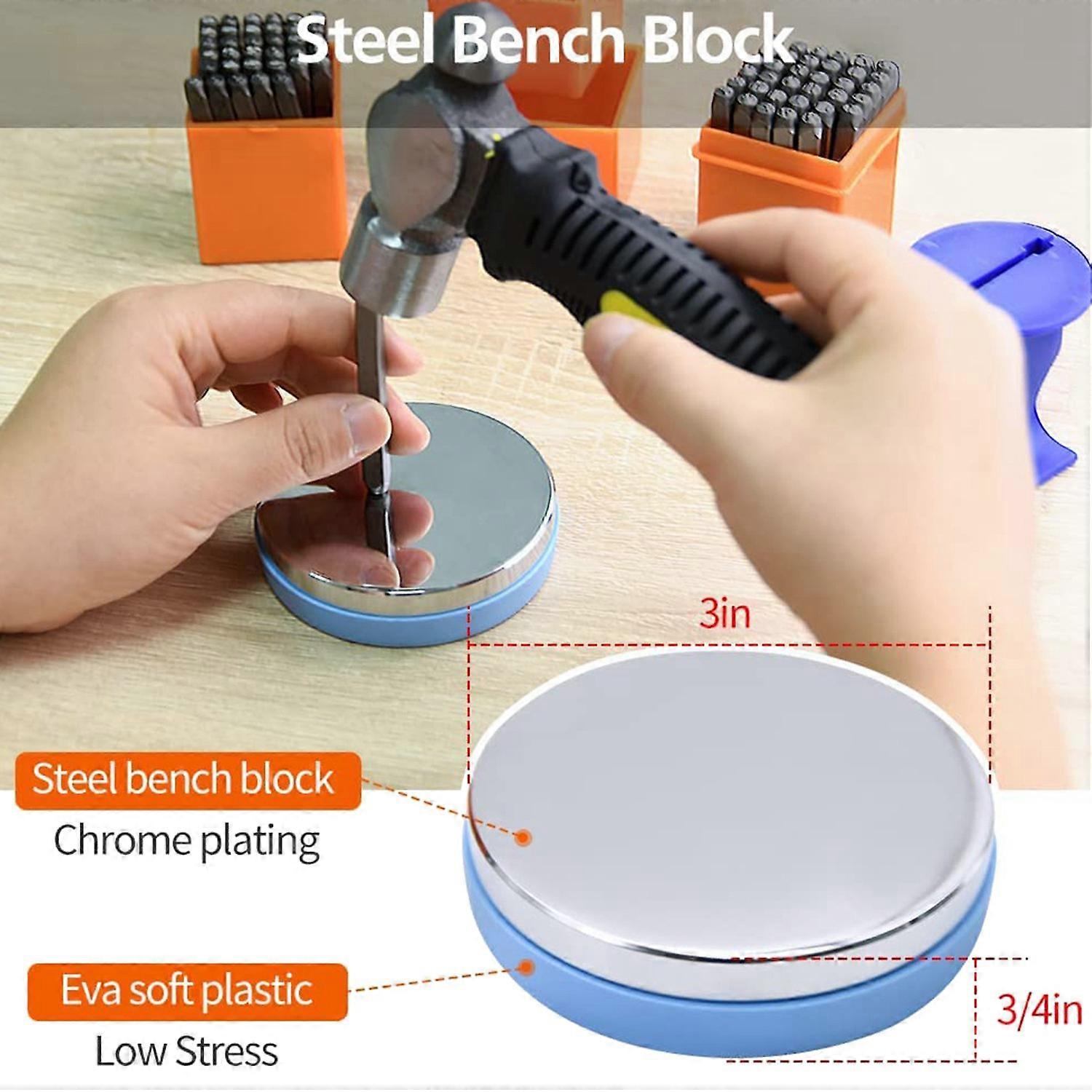 Metal Stamping Kit, 74 Pcs 0.3cm Art Font Uppercase and Lowercase ...