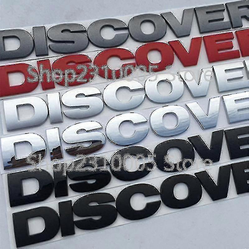 Round Font Letter Emblem Badge Car Styling Accessories For Discovery 4 ...