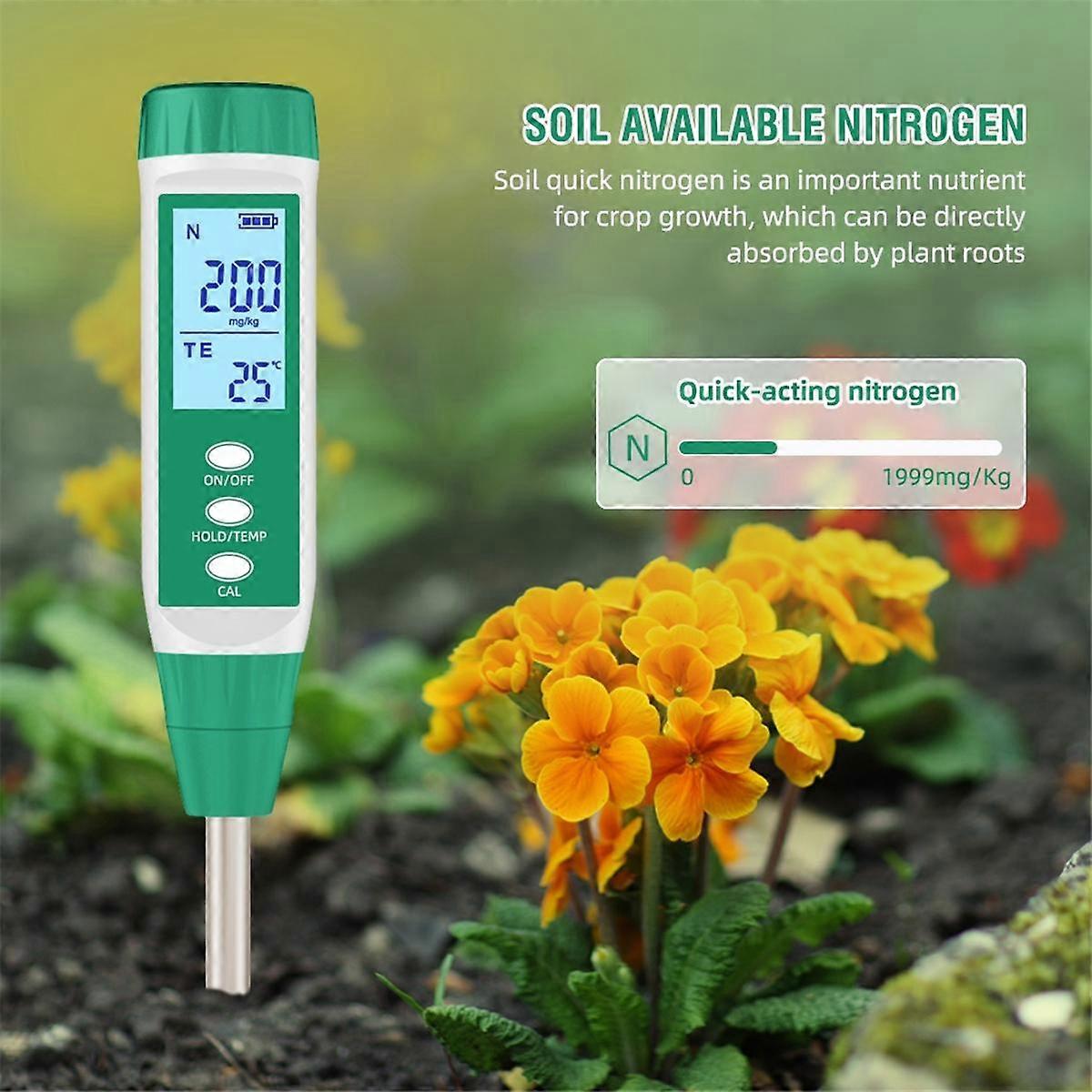 Soil Tester, Potassium Fertiliser Tester Analyser for Use in Potting ...