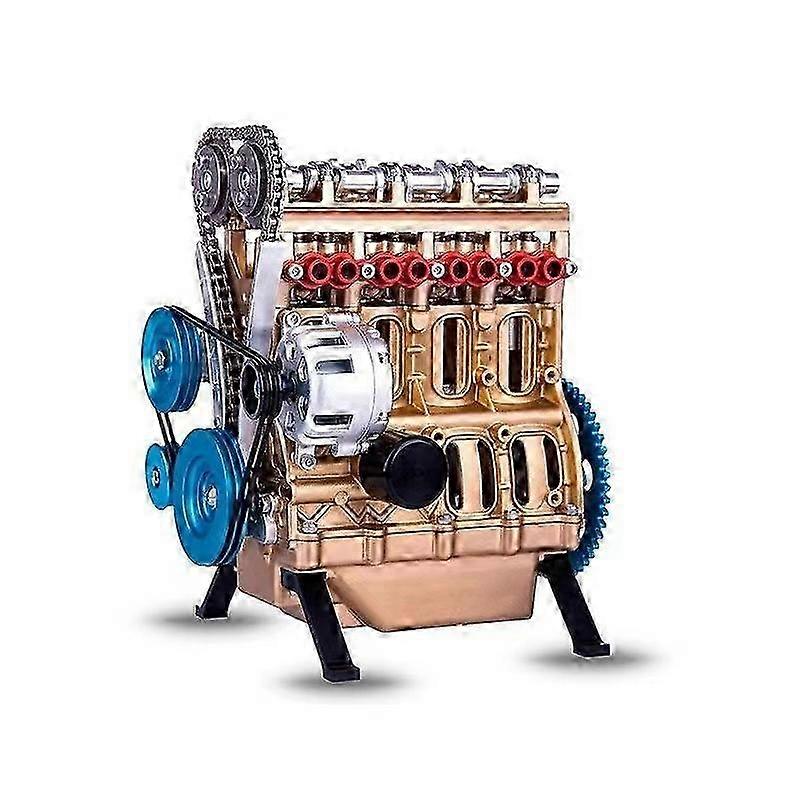 4 Cylinder Car Engine Kit Adult Model, Engine Model Desk Engine, Resin ...