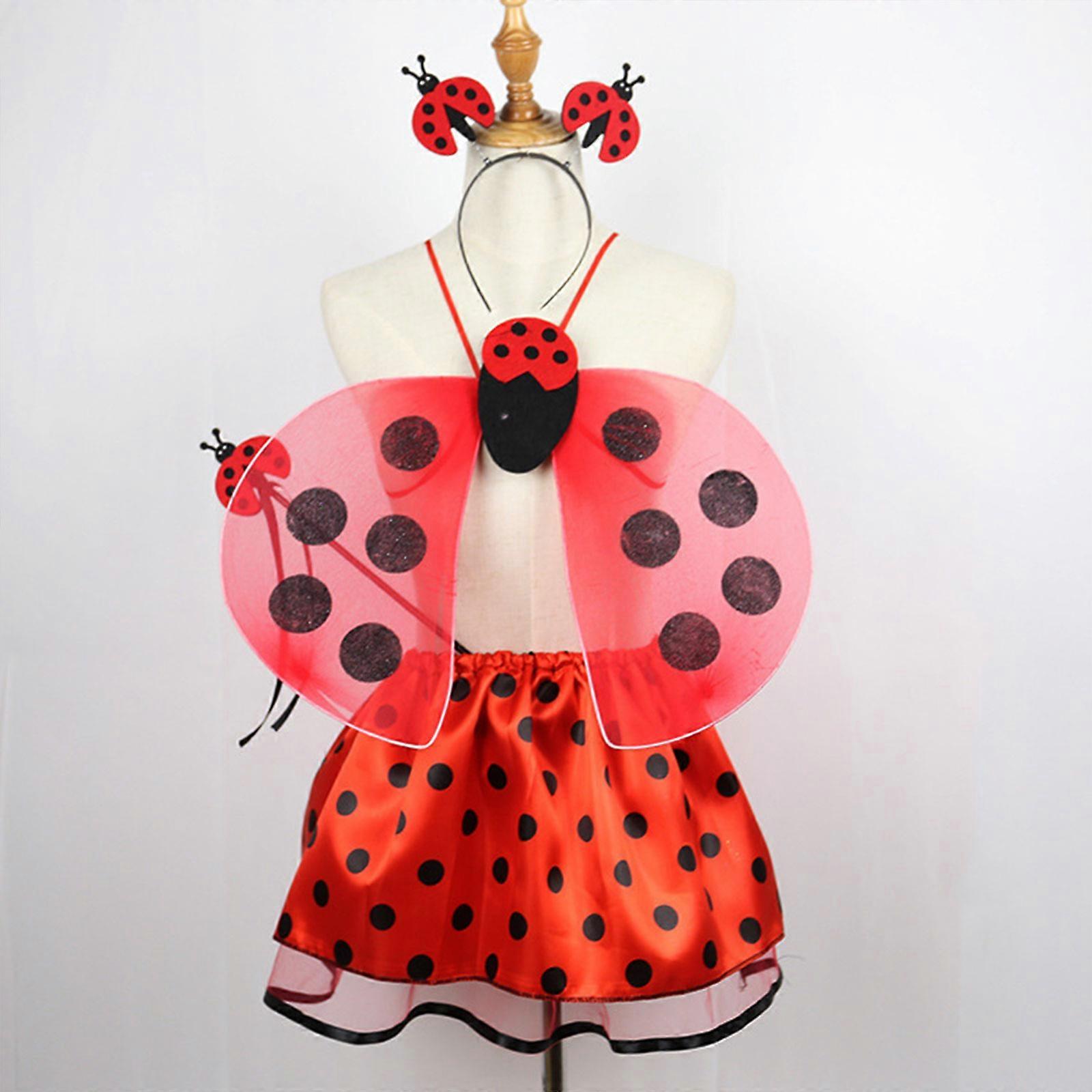 Ladybug Wings Ladybug Headband Ladybug Wand Ladybug Costume Fairy Wings ...