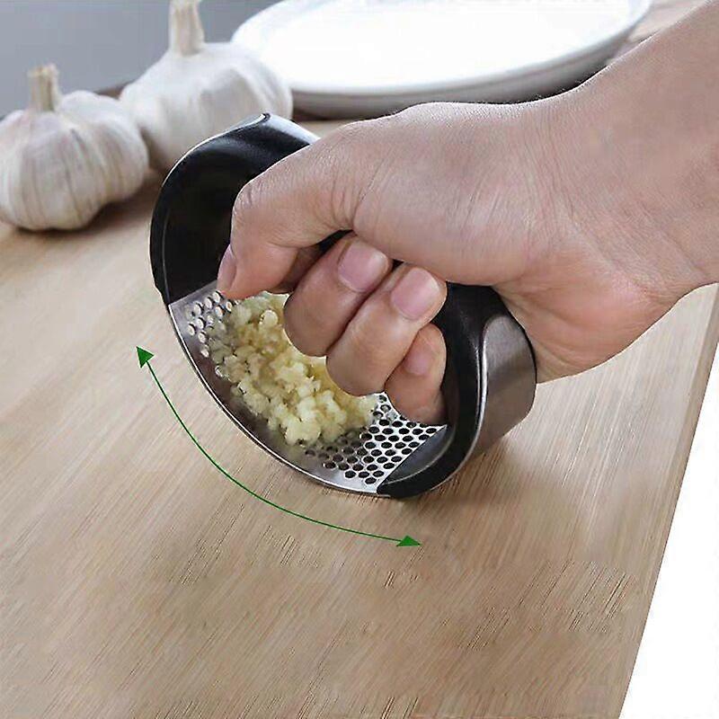 Multifunction Stainless Steel Garlic Press Grinding Grater Crush Tool ...