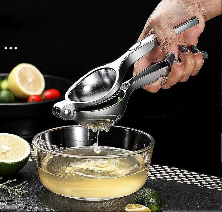 Lever Silver Manual Lemon Squeezer, Made Of Aluminum, Sturdy, Ergonomic ...