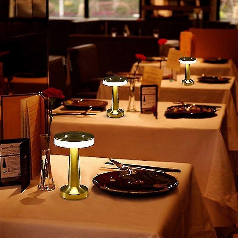 Touch Led Rechargeable Table Lamp Dining Table Bar Table Lamp Outdoor ...
