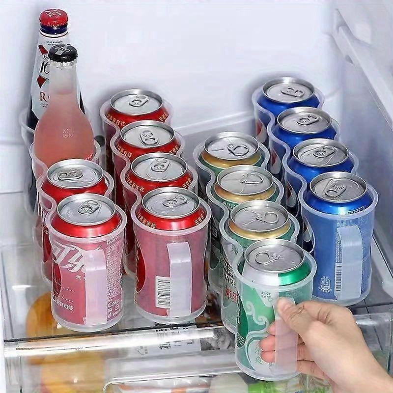 Beer Can Organizer Holder Silicone Stacker Cans Fridge Mat Beverages ...