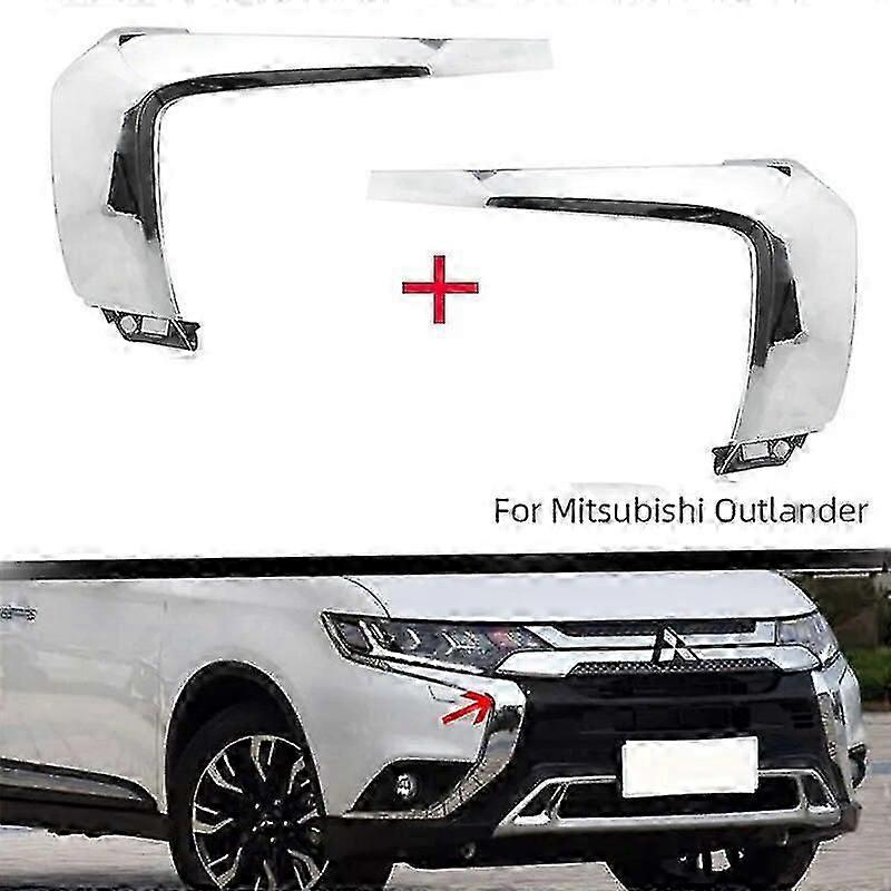 Chrome Front Bumper Moulding Strip Trim Lower Middle Upper LH RH Fog ...