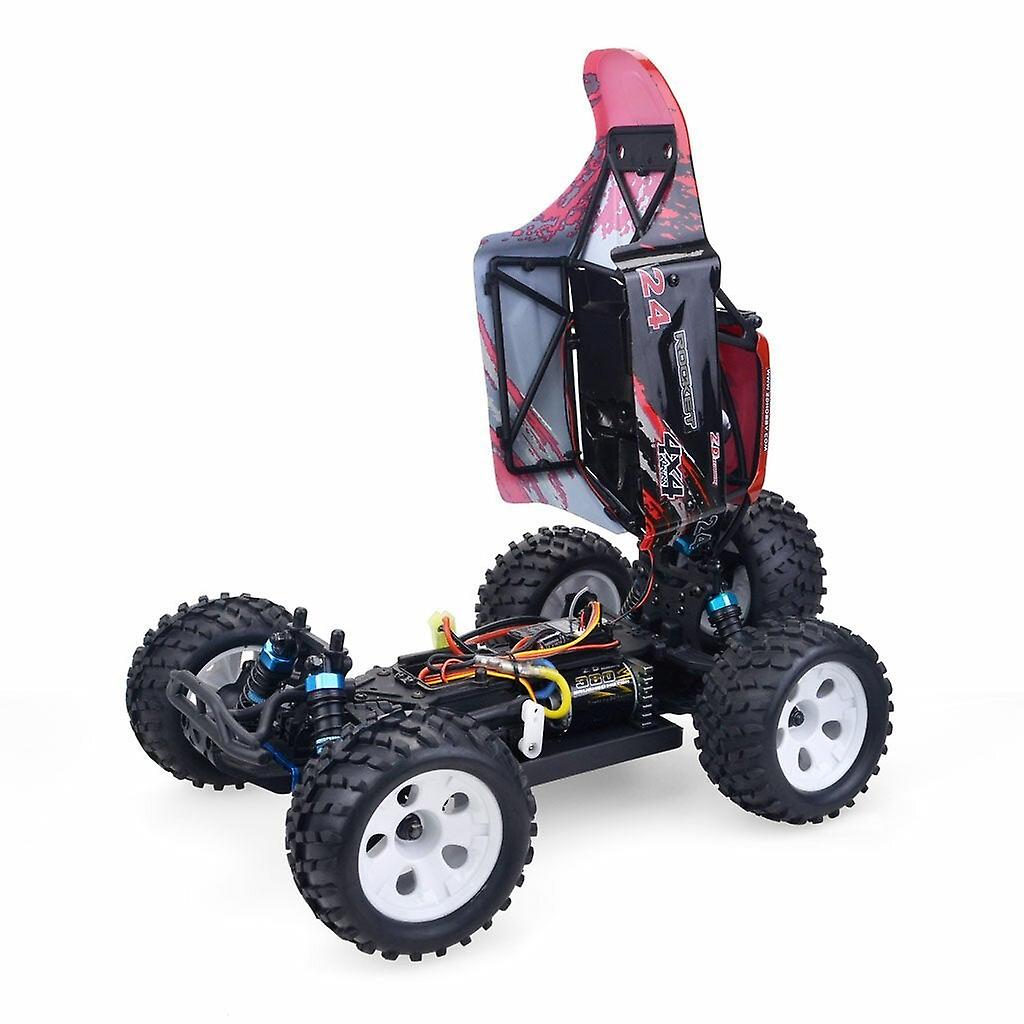Brushed rc car 4wd rc truck rc vehicle model high speed 45km/h rtr full ...