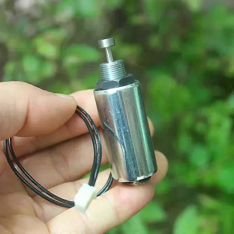 DC 12V Through Type Push-Pull DC Solenoid Electromagnet Mini 19mm Round ...