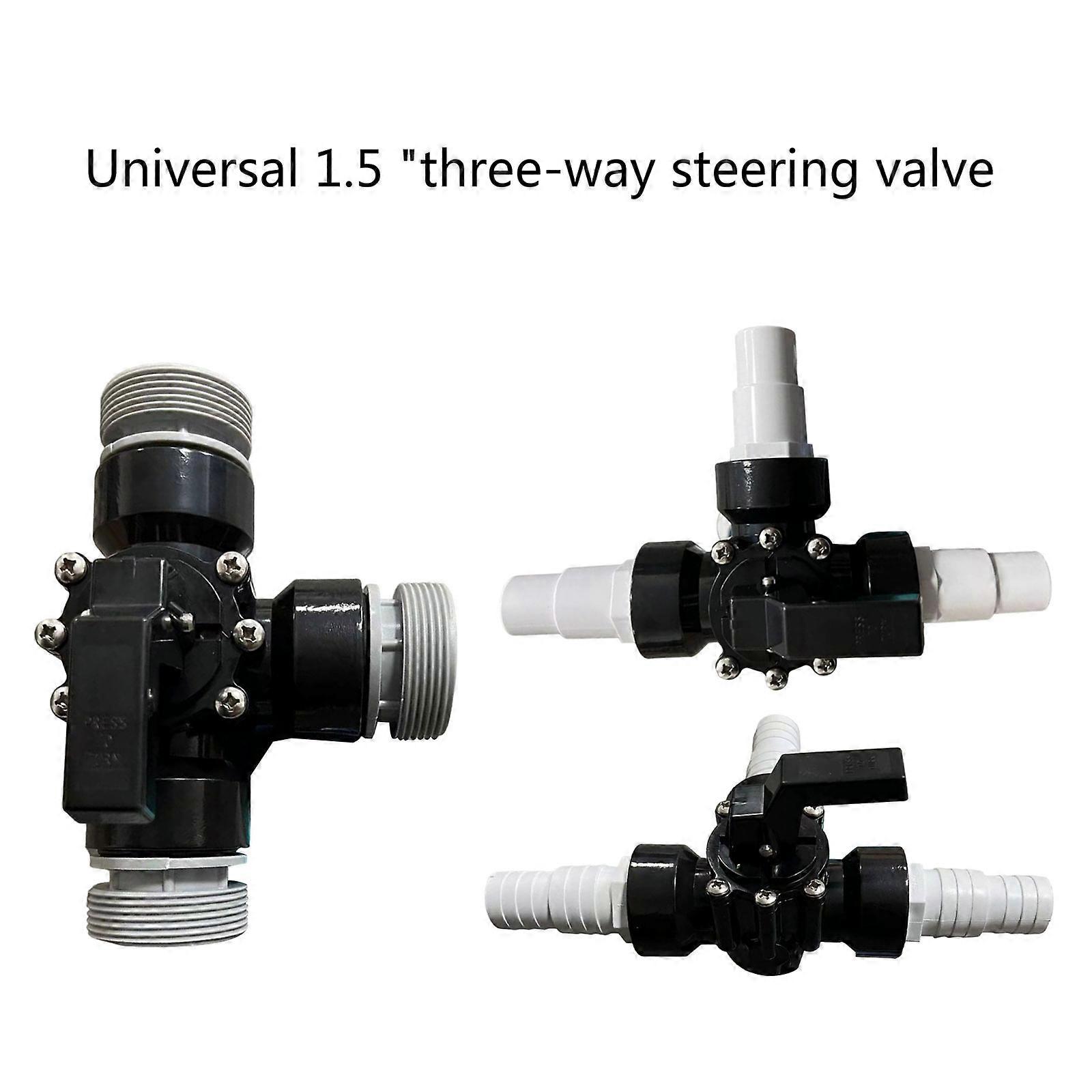 Convenient Replacement Pool Accessories Three Way Valves Swimming Pool ...