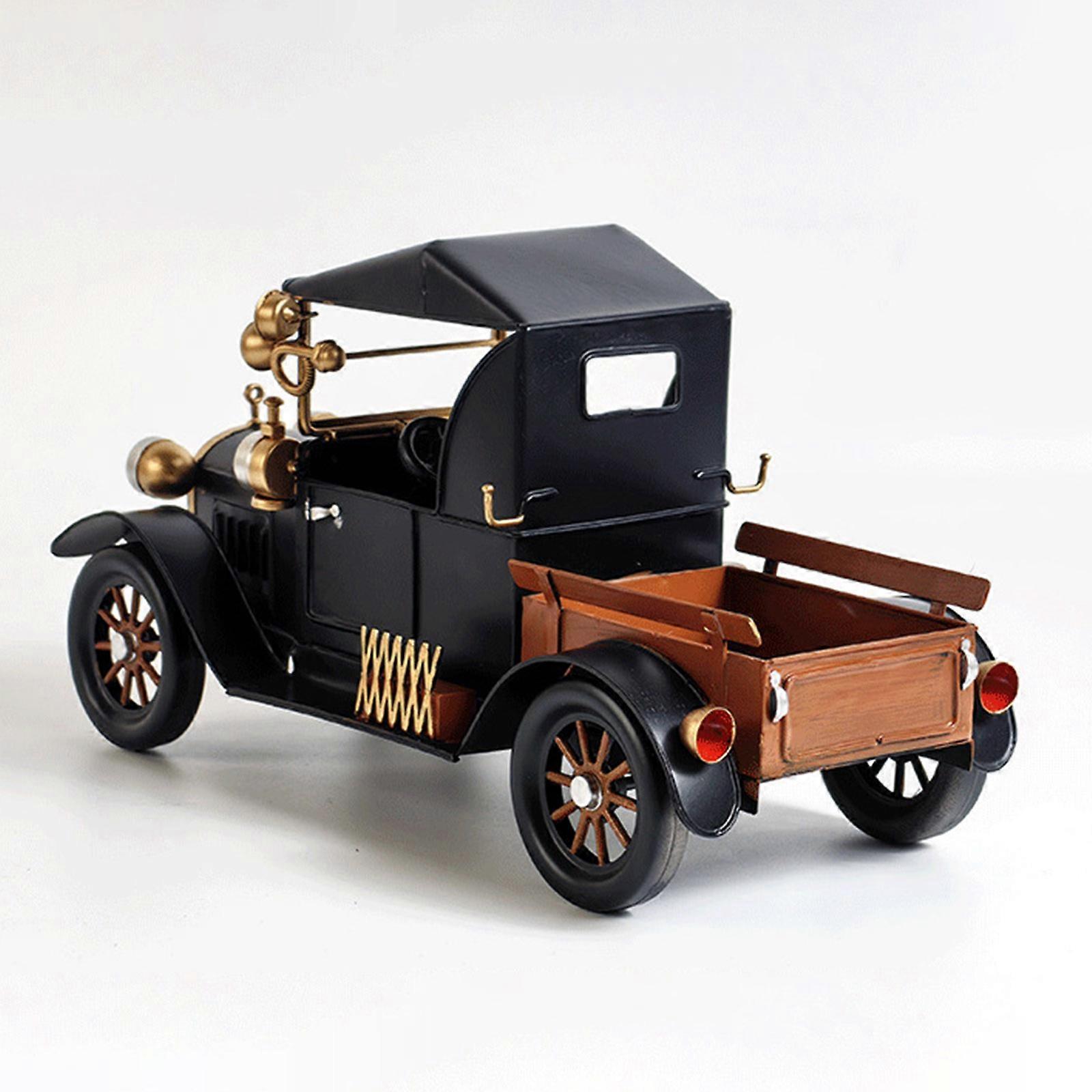 Metal Antique Vintages Car Model Desktop Ornament Home Decors Handmade ...