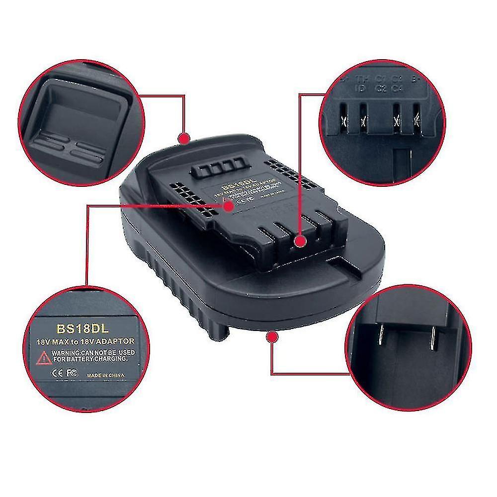 Bosch Bps 18v Lityum Pil Dönüştürücü Adaptörü Dewalt Dcb 18v Lityum ...
