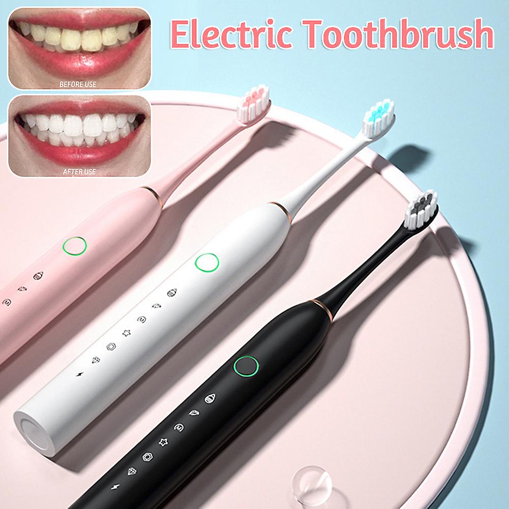 Wireless Portable Electric Toothbrush for Adults Multi-Modes Vibrating ...