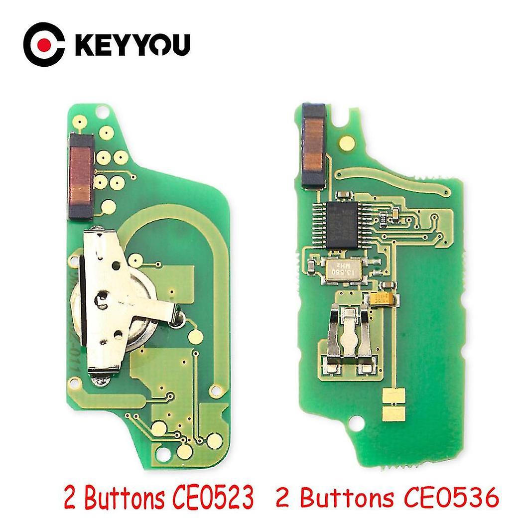 For Peugeot 207 208 307 308 408 Citroen C2 C3 C4 C5 Ask Car Remote Key ...