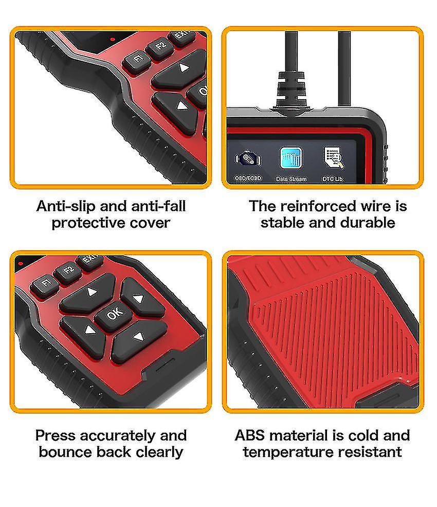 V519 Car Diagnostic Scanner For Car Obd2 Scanner Fault Code Reader All ...