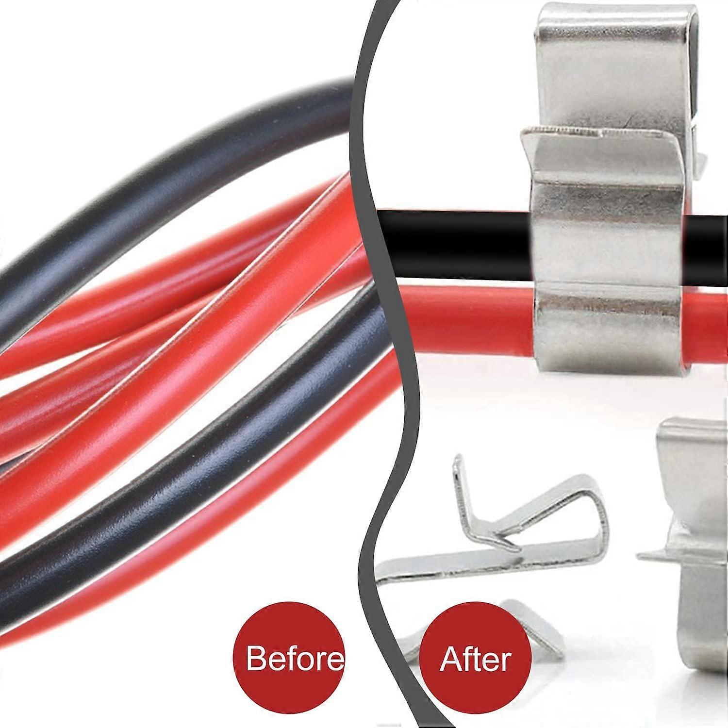 Cable Clips Metal Wire Clips Trailer Cable Frame Stainless Steel Clamp ...