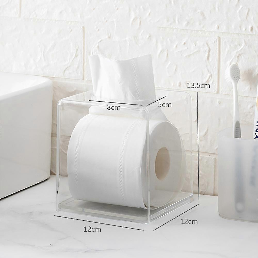 Clear Square Acrylic Tissue Box, Napkin Dispenser | Fruugo UK