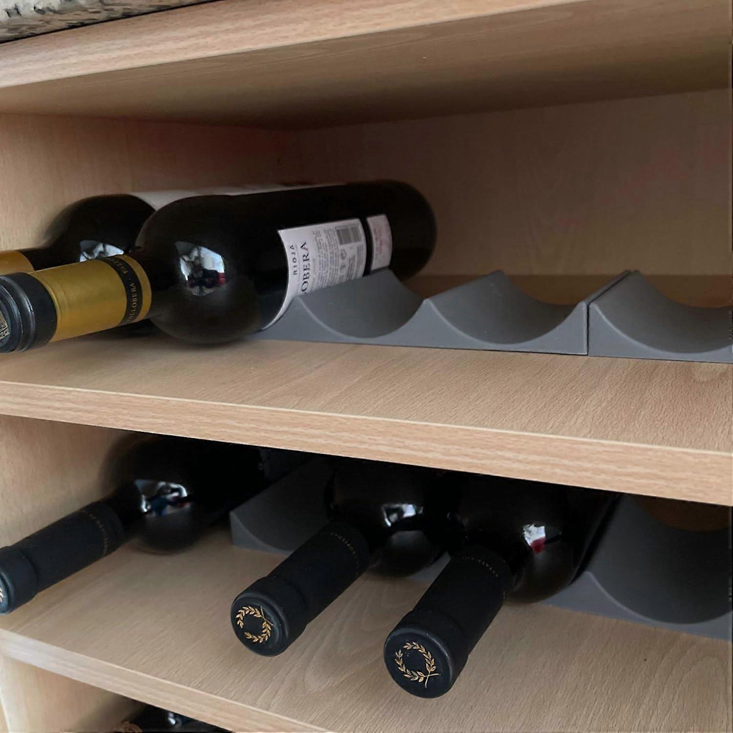 Bottle Holder Wine Rack Plastic Wine Rack Non-Slip Bottle Rack Red Wine ...