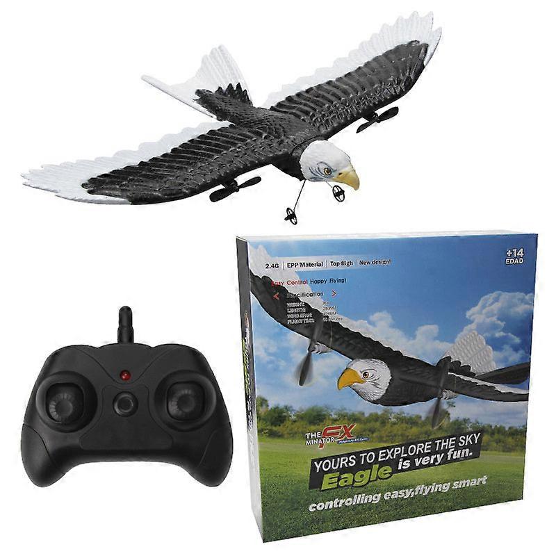 2024 Rc Plane Wingspan Eagle Bionic Aircraft Fighter 2.4g Radio Remote ...