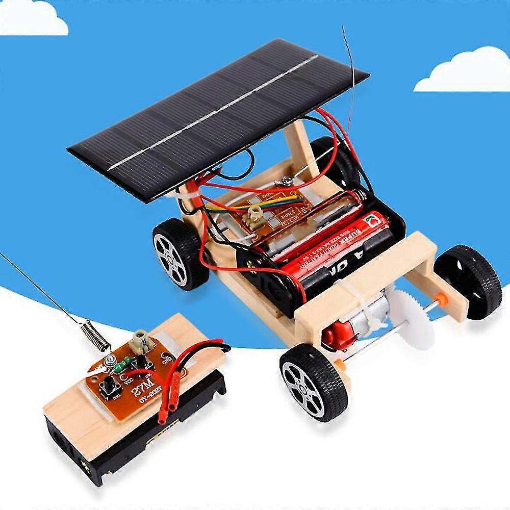 Assemble Solar Car Remote Control RC Car Educational Toys DIY Science ...