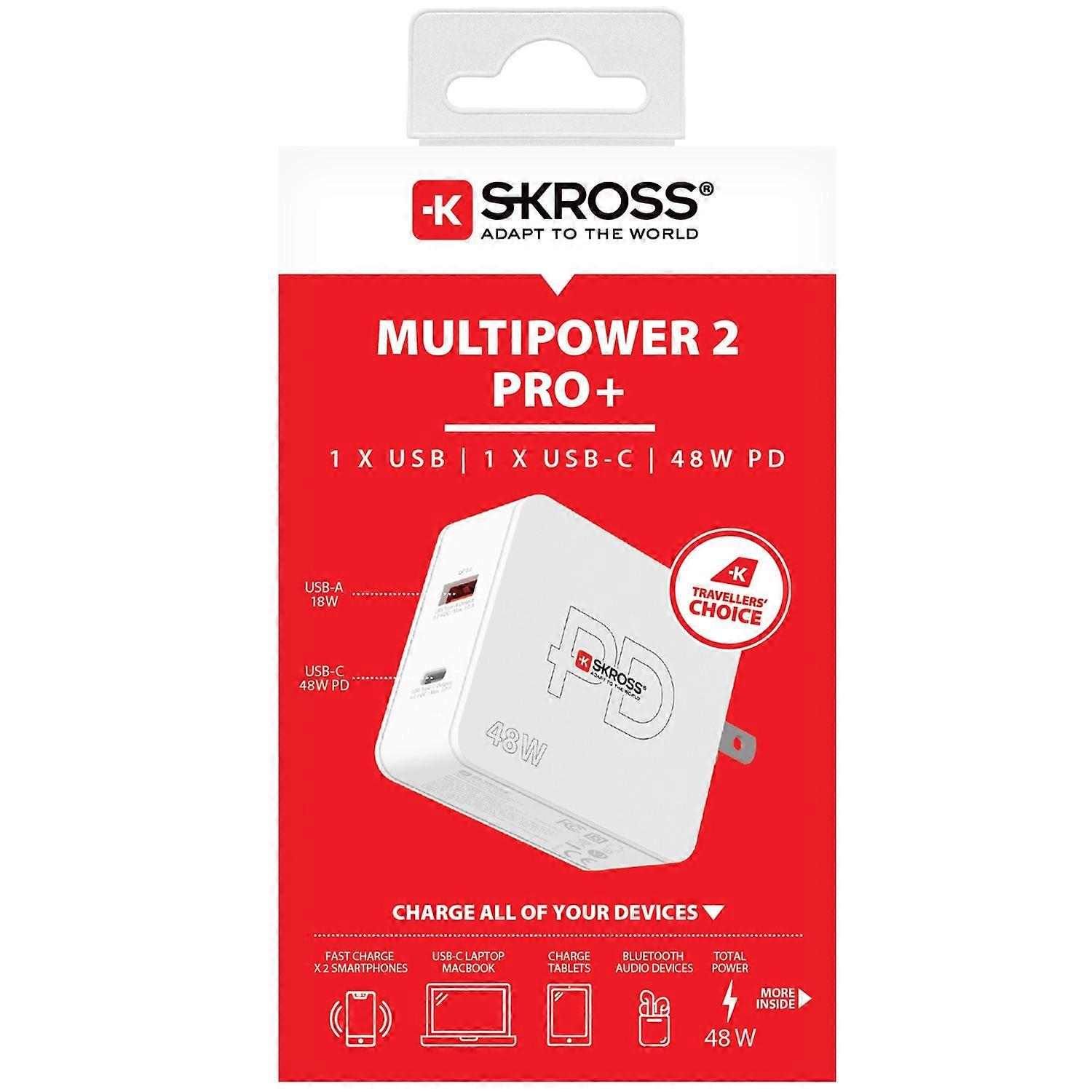 Multipower 2 Pro+ US 1xUSB-C PD 1xUSB-A 48W | Fruugo UK