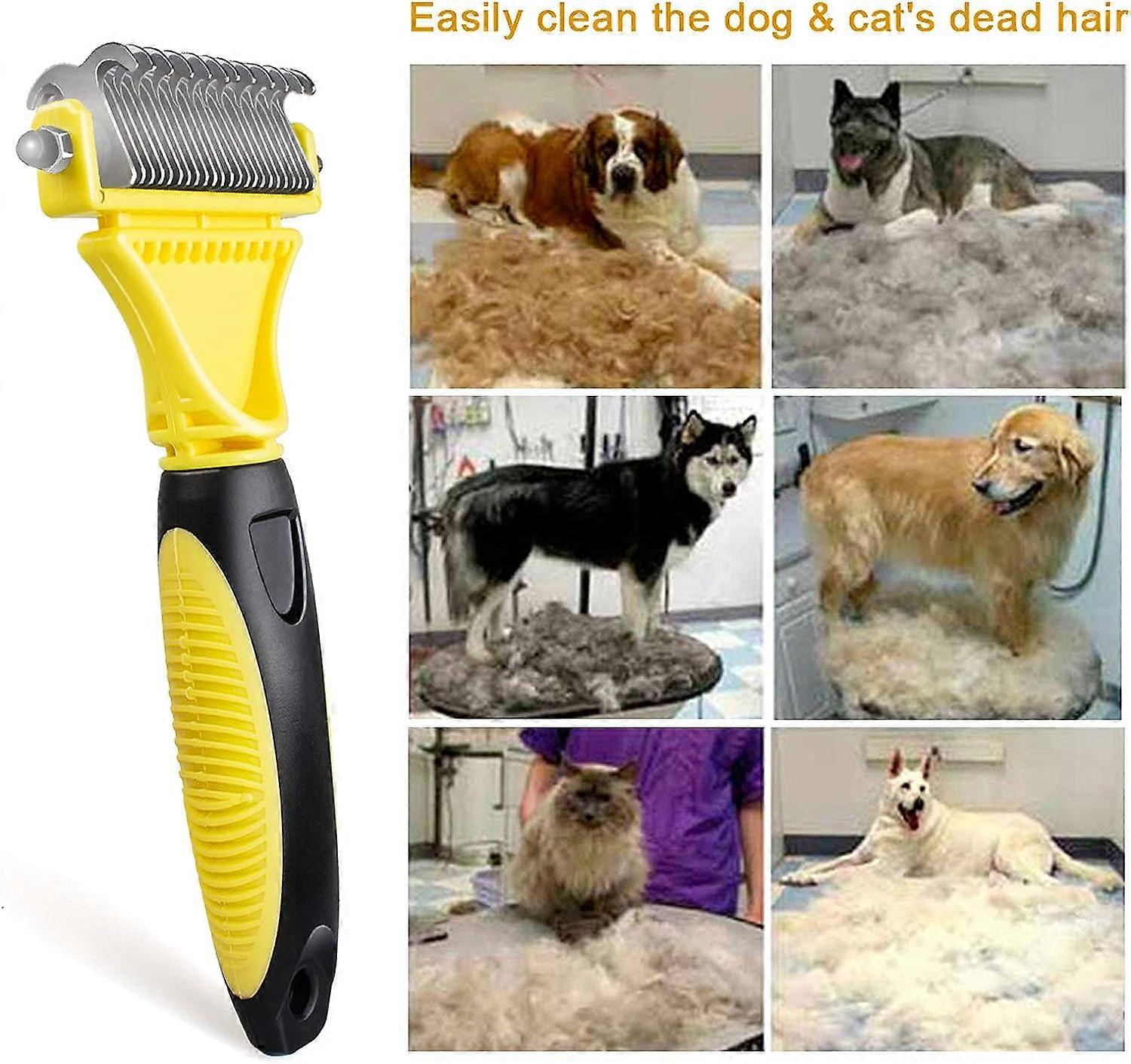 Morpilot Dog Brush Cat Brush, Professional Dog Detangling Comb And Long ...