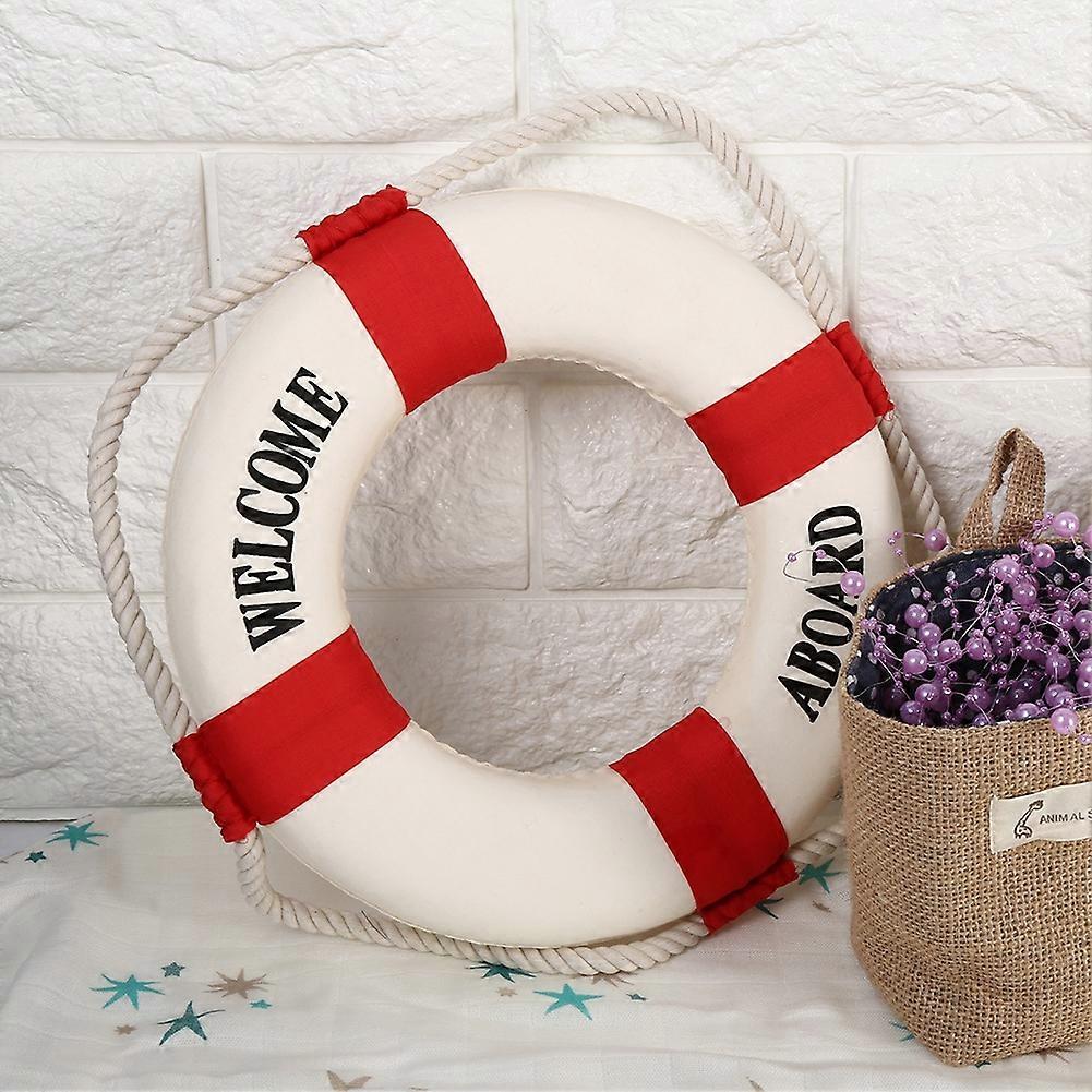 25cm Wall Hanging Life Preserver Ring Home Bar Tavern Party Nautical ...