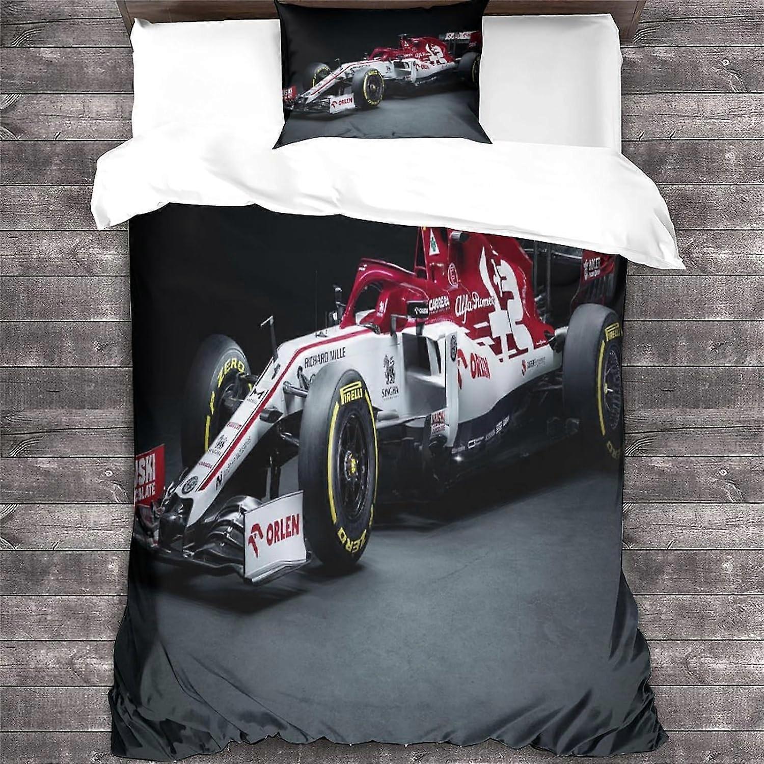 Formula 1 Duvet Cover 3D Bedding Sets for Adult Kids, Microfiber F1 ...
